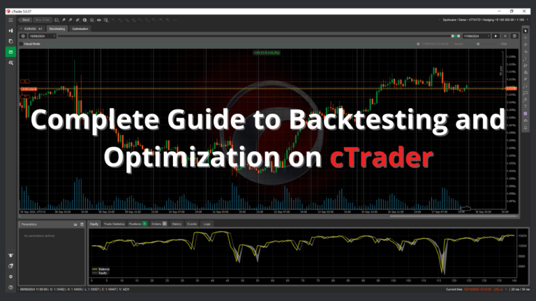 Complete Guide To Backtesting And Optimization On Ctrader Algobuilderx News